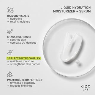Liquid Hydration Moisturizer + Serum – Kizo Lab